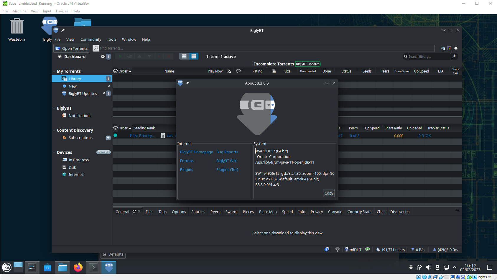 Java 17 - Issues with dorkbox-systemtray shows blank UI · Issue #2853 · BiglySoftware/BiglyBT ...
