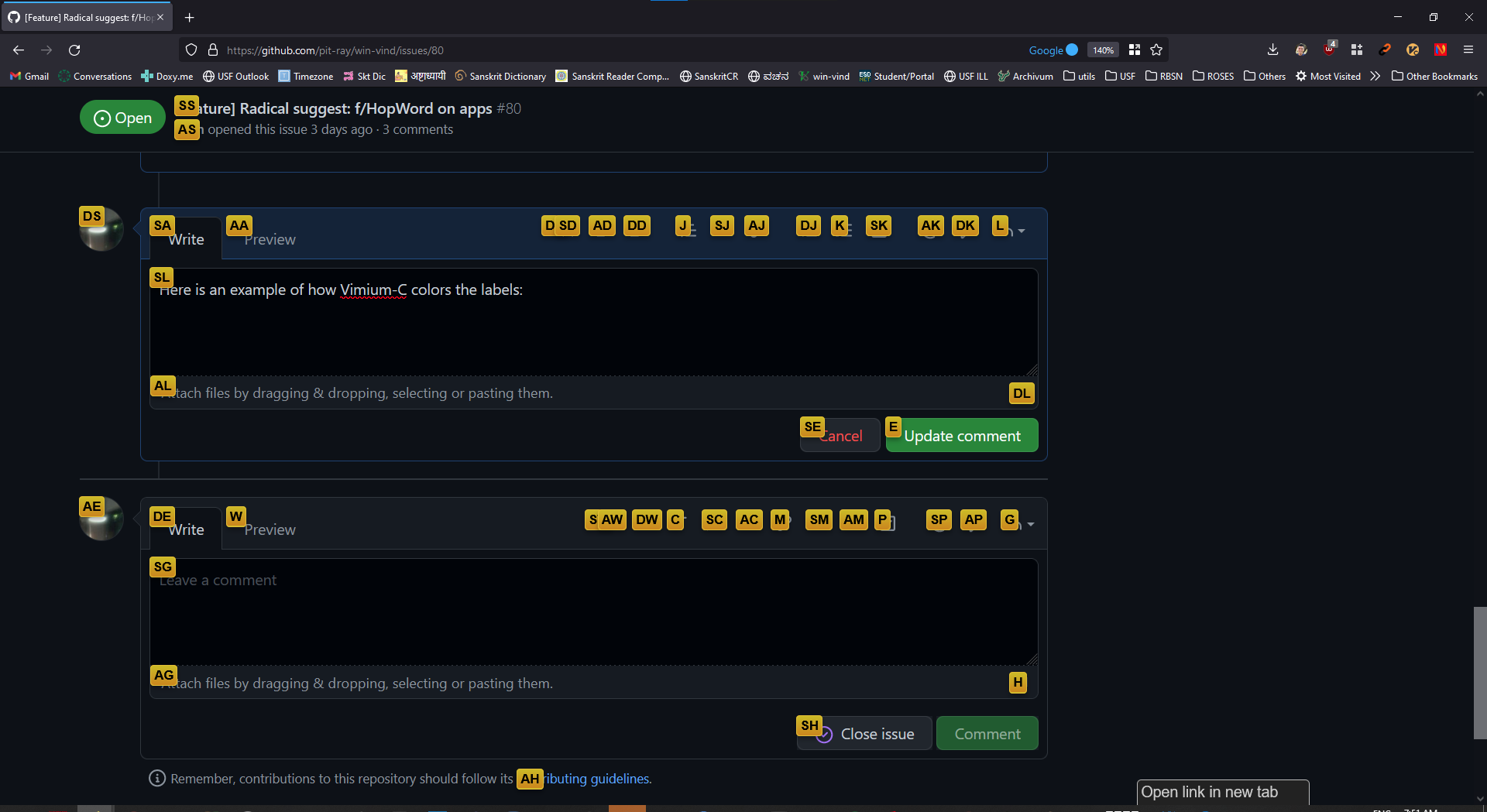 [Feature] Radical suggest: f/HopWord on apps · Issue #80 · pit-ray/win-vind · GitHub