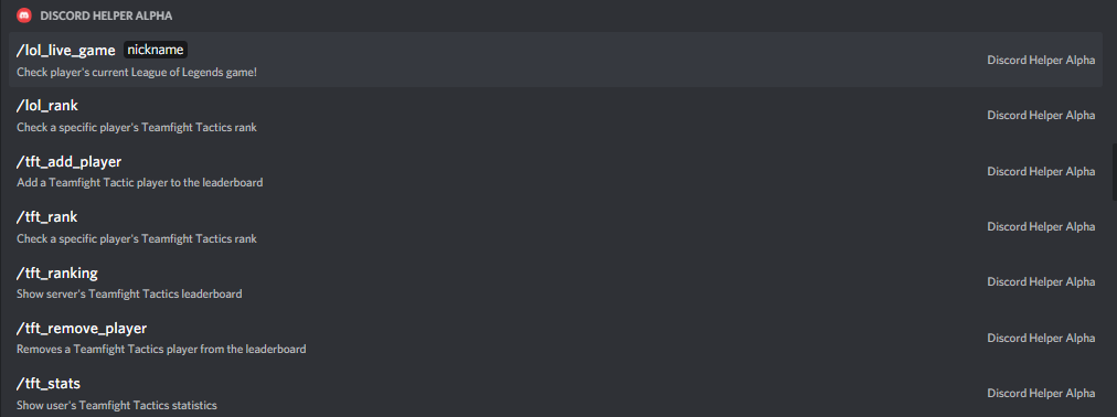 GitHub - Donciop/Discord-s-Server-Helper: Basic Discord Bot to help ...