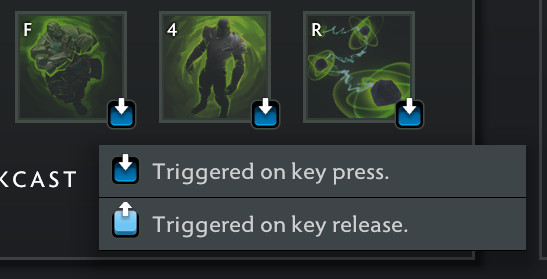 7.32e - Quick Cast triggers skill/item BOTH on Key Press and Key Release · Issue #7224 ...