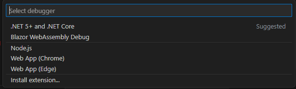 Deemphasise an initial configuration provider if an extension is ...