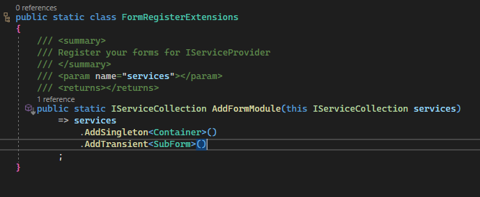 GitHub - unseensenpai/.Net-8-DevEx-WinForm-DI-IoC-Sample: .Net 8 DevEx WinForm DI IoC Sample