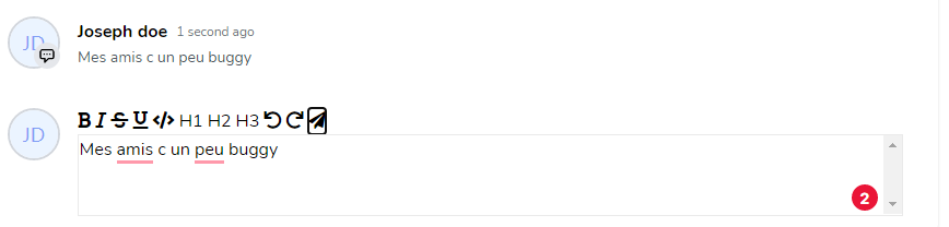 Improve UX of review comments · Issue #605 · CSU-Booking-Platform/application · GitHub