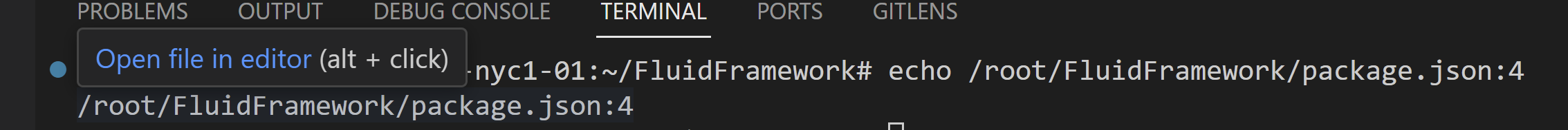 Integrated terminal link/file hovering doesn't include :line:column in file:// links · Issue ...