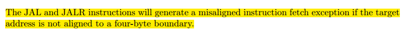 misaligned instruction fetch exception ??? · Issue #233 · riscv/riscv-isa-manual · GitHub