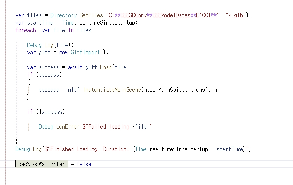 Problems loading large model files · Issue #530 · atteneder/glTFast · GitHub