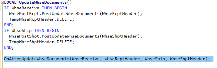 [Event Request] Codeunit 90 Purch.-Post - OnAfterUpdateWhseDocuments · Issue #90 · microsoft ...