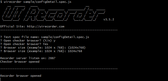 使用uirecorder start启动，录制浏览器打不开 · Issue #486 · alibaba/uirecorder · GitHub