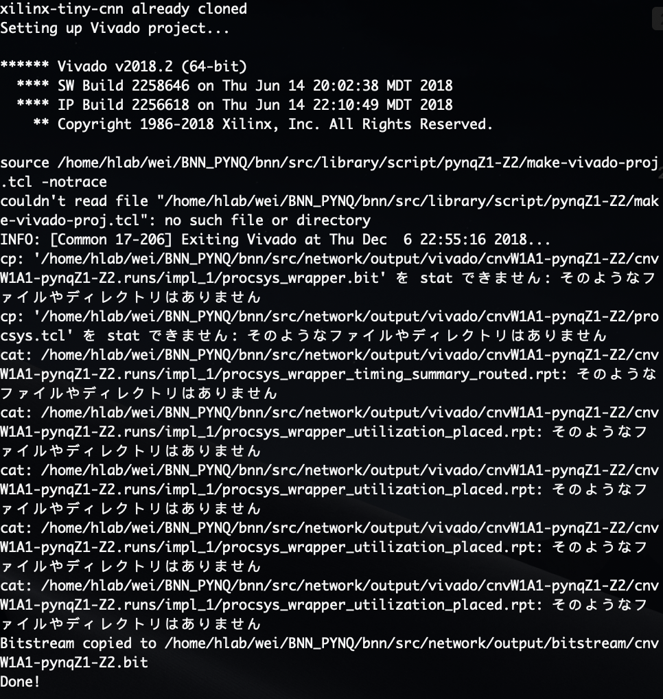 Hardware Design Rebuild Issue · Issue 67 · Xilinx Bnn Pynq · Github