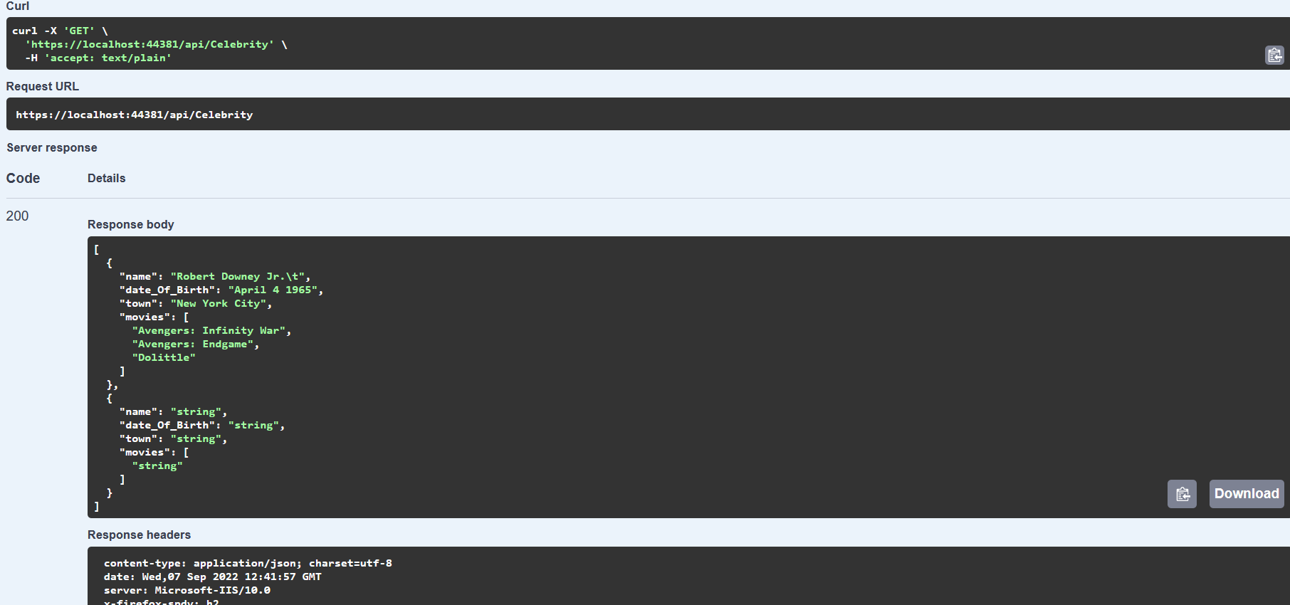 GitHub - RawaBagus/MiniProject-Celebrities