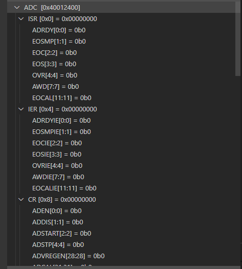Peripheral view spuriously expanded · Issue #448 · Marus/cortex-debug · GitHub