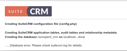 Impossible to install SuiteCRM 7.11.20 · Issue #9217 · salesagility/SuiteCRM · GitHub