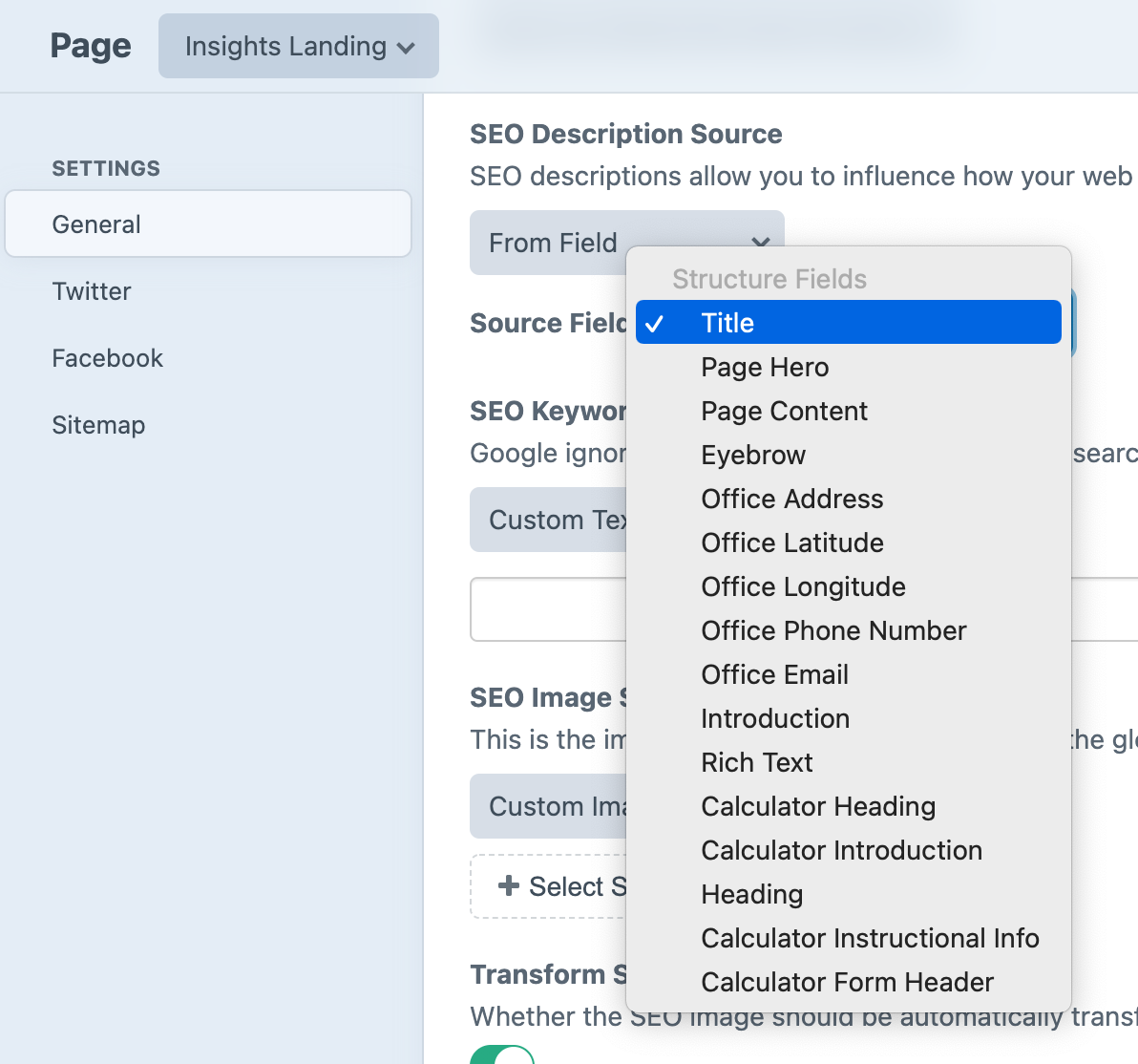 [FR] Preparse field not showing in Source Field list when configuring section SEO · Issue #927 ...