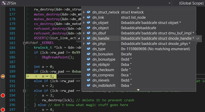 BSOD: LIST_ENTRY corrupted · Issue #87 · openzfsonwindows/ZFSin · GitHub