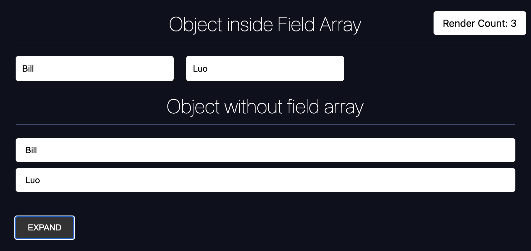 Fields inside `FieldArray` are being unregistered at unmount even with `shouldUnregister: false ...