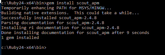 Fix Compilation Issue With Windows Msys · Issue 111 · Scoutapp Scout Apm Ruby · Github