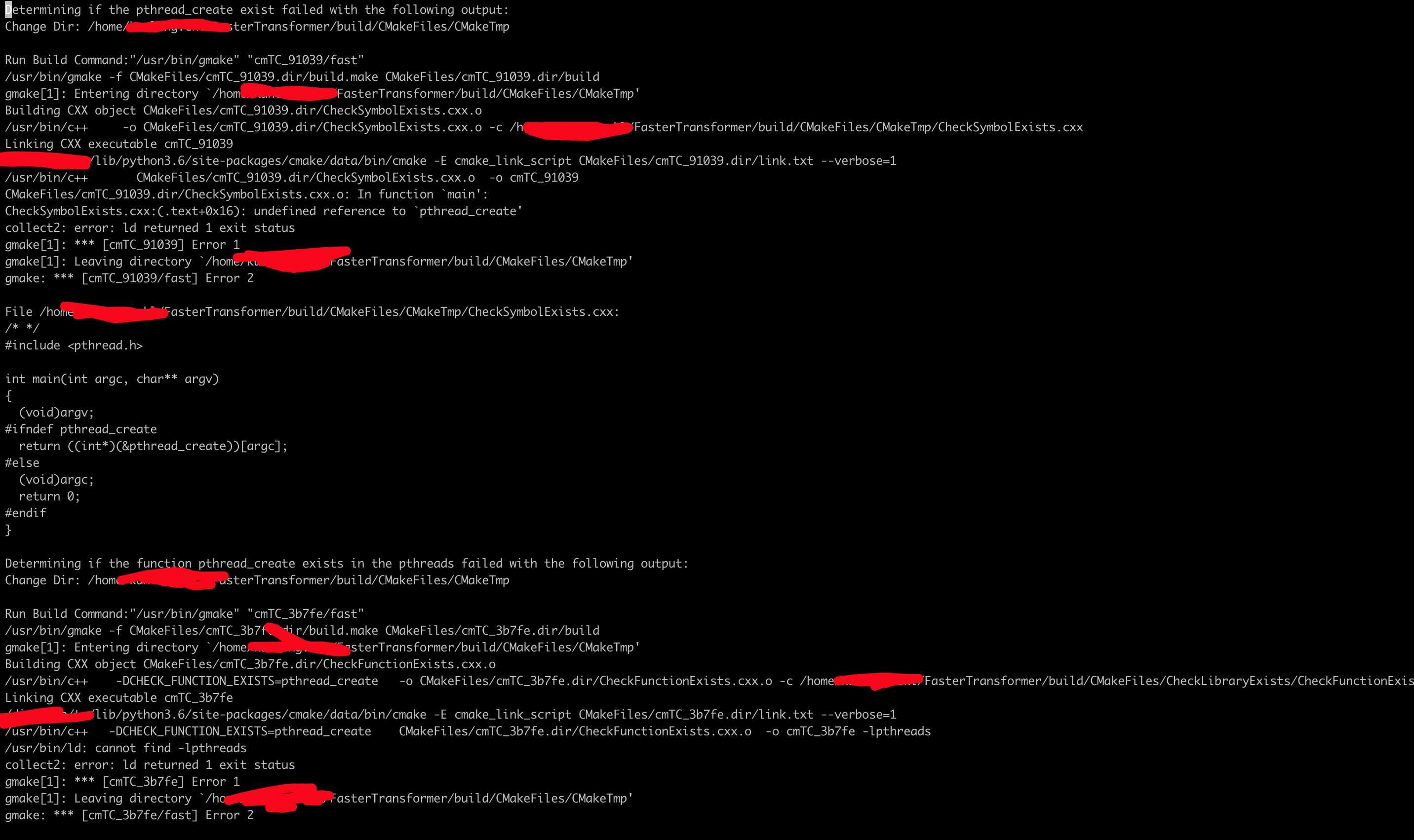 [FasterTransformer] Run demo crash on P100 · Issue #38 · NVIDIA/FasterTransformer · GitHub