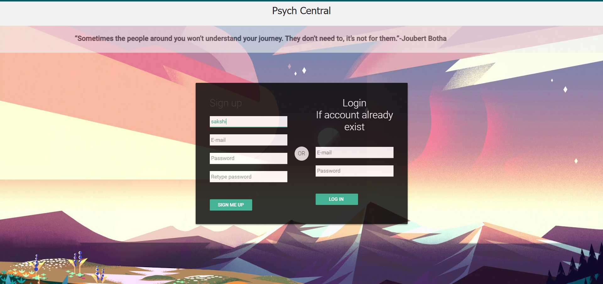 GitHub - sakshi-joshi-30/Psych-Central: Mental Health Awarness website with AI based Dialogflow ...