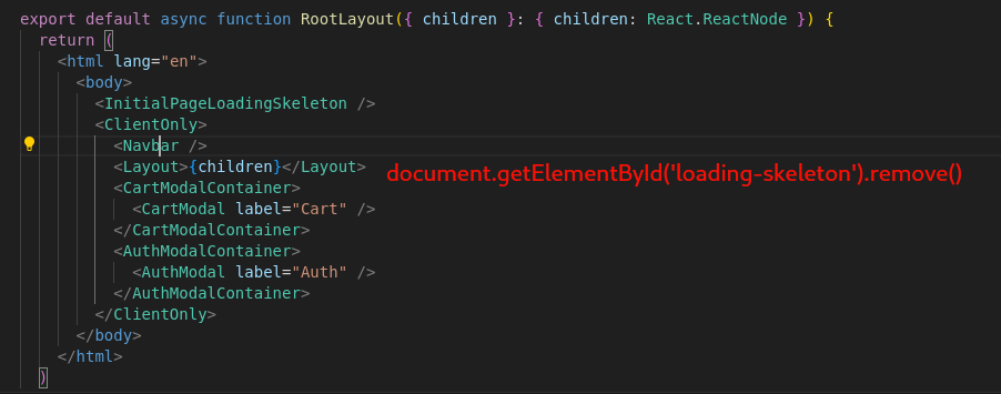 NotFoundError: Failed to execute 'removeChild' on 'Node': The node to be removed is not a child ...