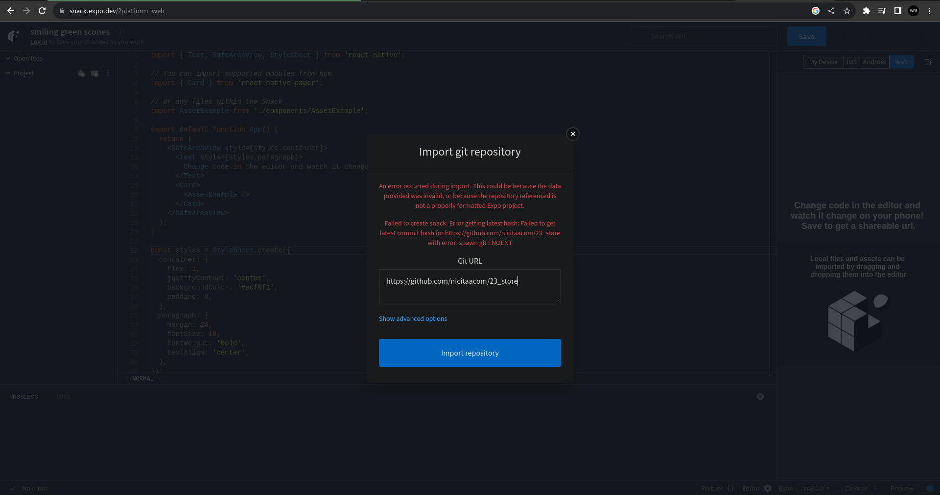 Issue Error In Docs · Issue 1025 · React Hook Form Documentation · Github