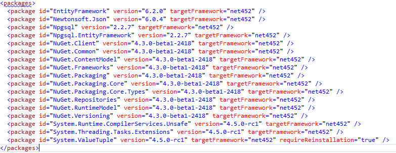 Method 'NpgsqlCommand.set_ExpectedTypes' not found. · Issue #656 · npgsql/npgsql · GitHub
