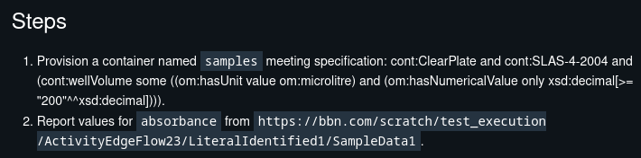 Markdown export of demo notebook has incorrect(?) output · Issue #117 · Bioprotocols/labop · GitHub