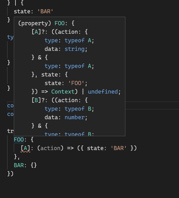 Type of symbol-named computed property is contextually typed with string literal · Issue #43628 ...