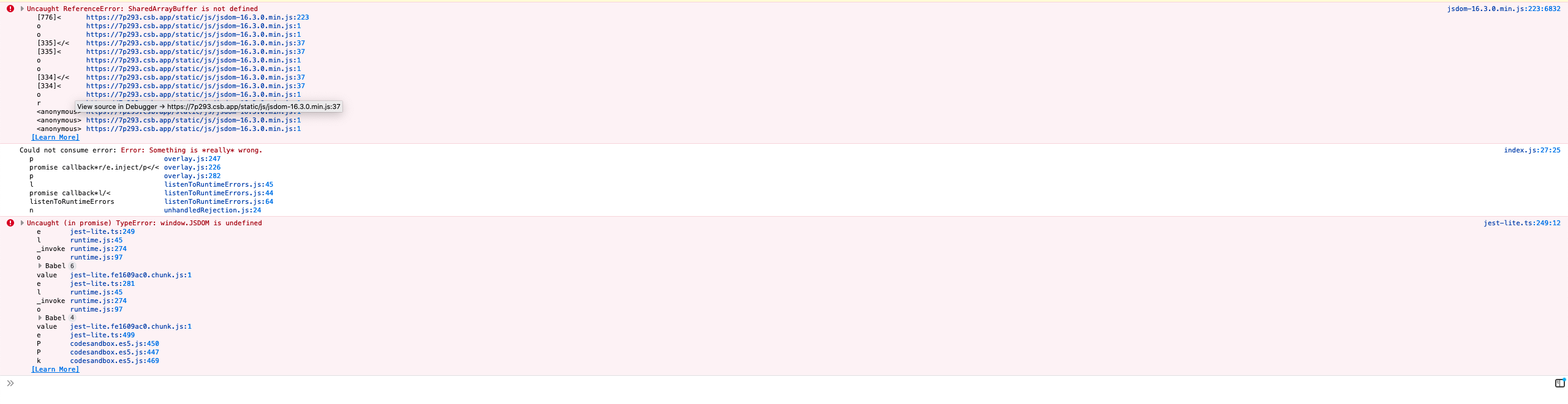 Tests Tab Do Not Work On Firefox · Issue 4303 · Codesandboxcodesandbox Client · Github