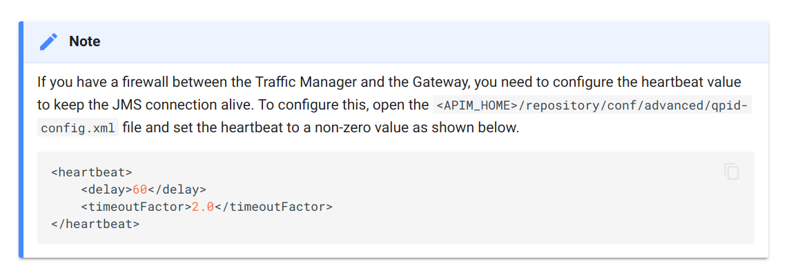 Move the qpid-config.xml changes to "Production Deployment Guidelines ...