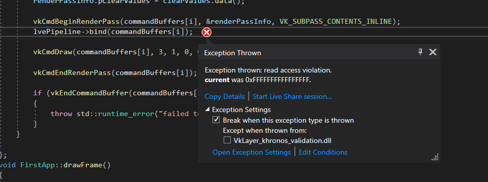 Validation for undereferenceable pointers · Issue #3278 · KhronosGroup/Vulkan-ValidationLayers ...