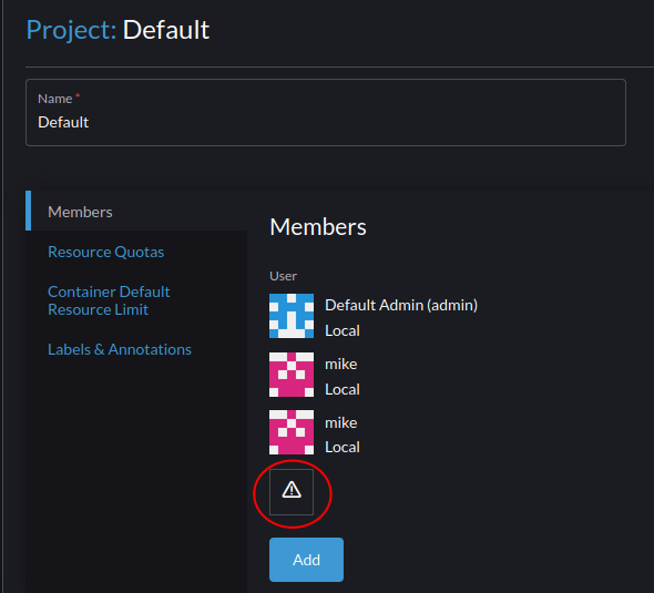 Project Membership Page Allows You To Add Empty Member · Issue 10030 · Rancherdashboard · Github 