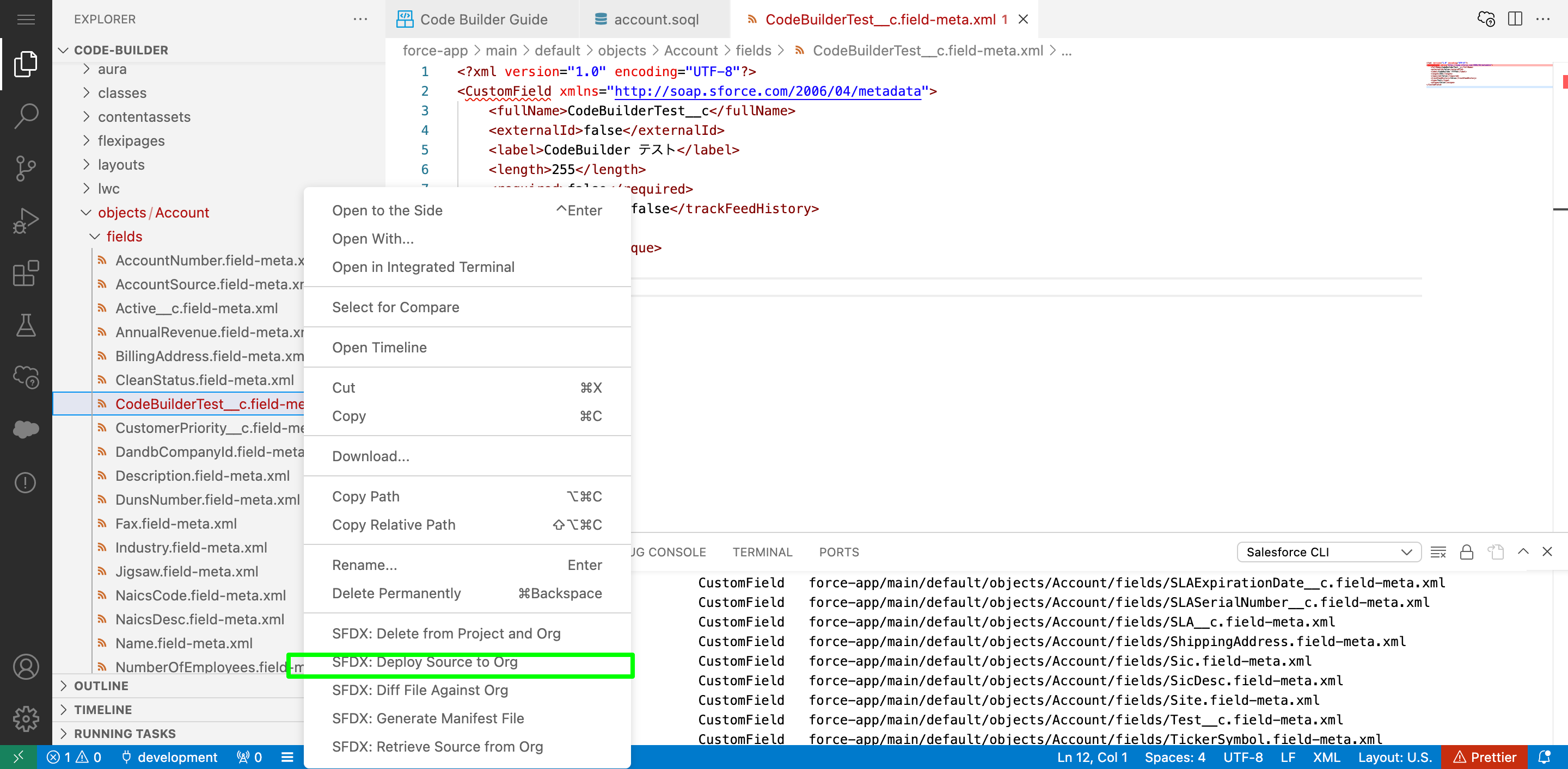 Salesforce Code Builder (Beta) てなに？検証してみた #VisualStudioCode - Qiita