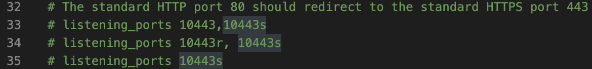 Can The Civetweb Support That And Serve With The Same Port