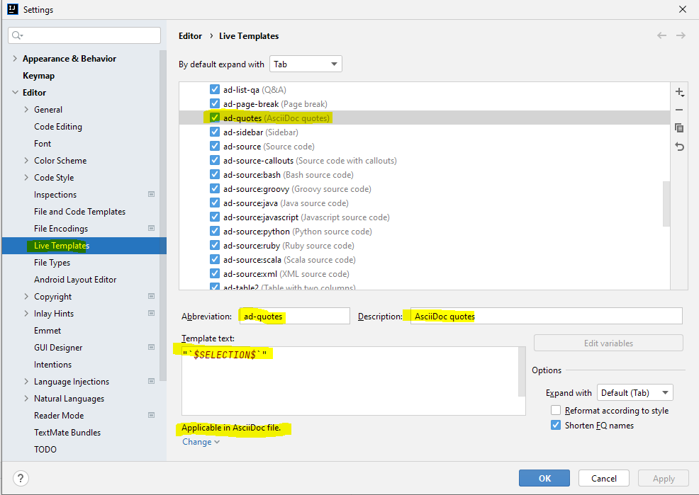 Curved quotation mark & curved apostrophe · Issue #837 · asciidoctor/asciidoctor-intellij-plugin ...