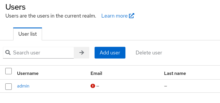When user federation is enabled, admin console user search doesn't show ...