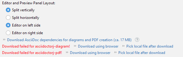 Move extra functionality to separate download · Issue #515 · asciidoctor/asciidoctor-intellij ...