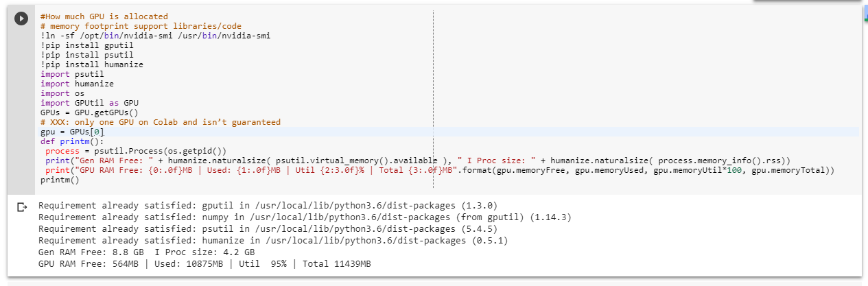 Runtime dies everytime Keras code is run · Issue #169 · googlecolab/colabtools · GitHub