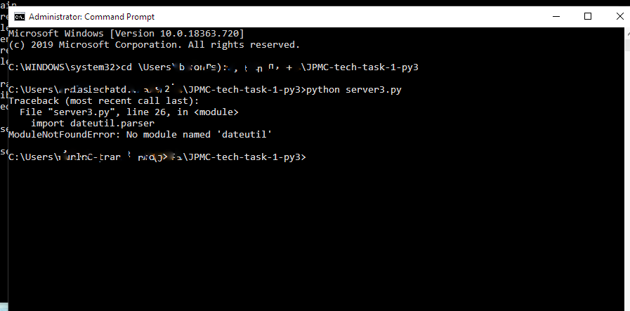 Not showing "HTTP server started on port 8080" on command prompt and have no issues and have ...
