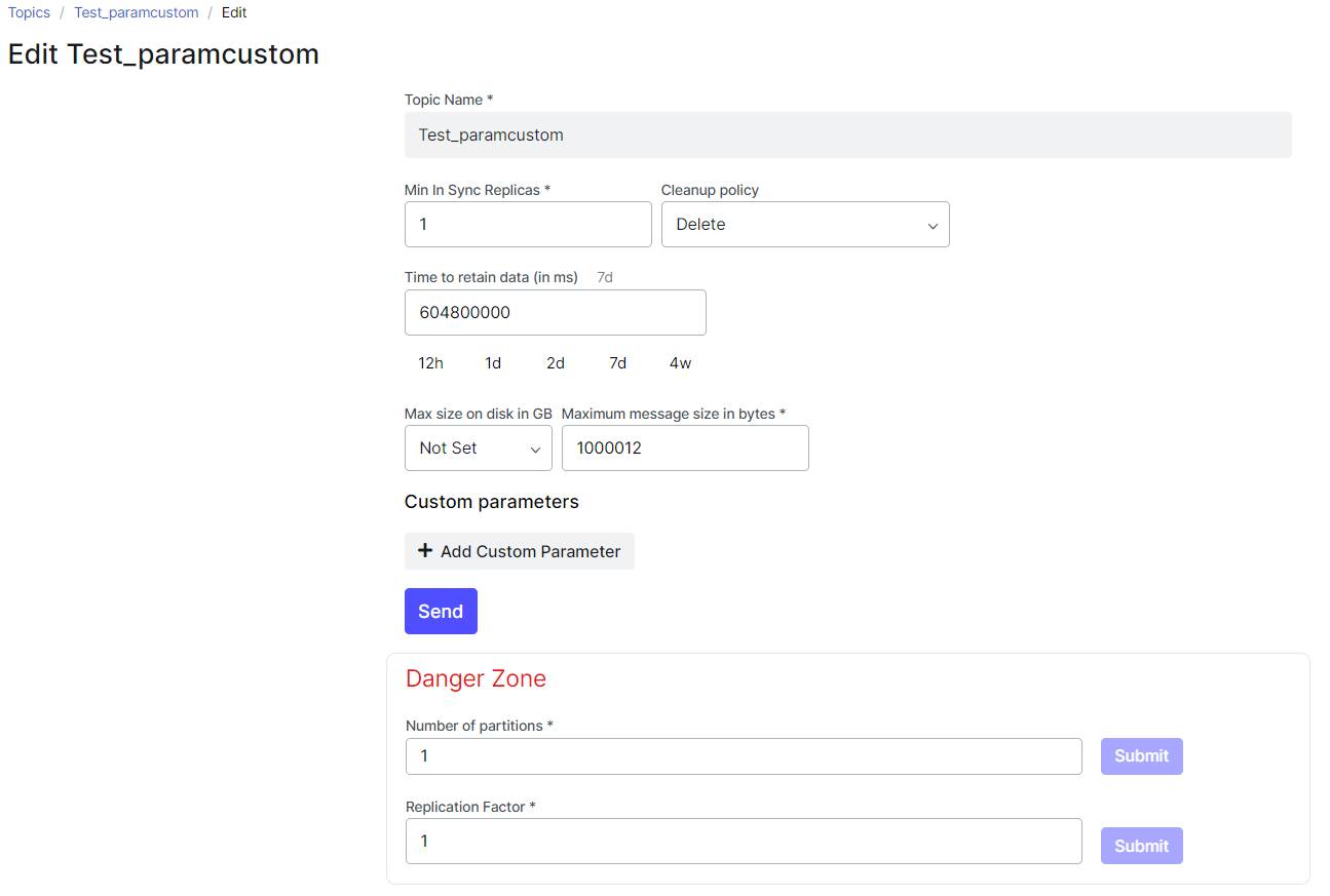 No originally selected custom parameters in topic's edit tab · Issue #1534 · provectus/kafka-ui ...