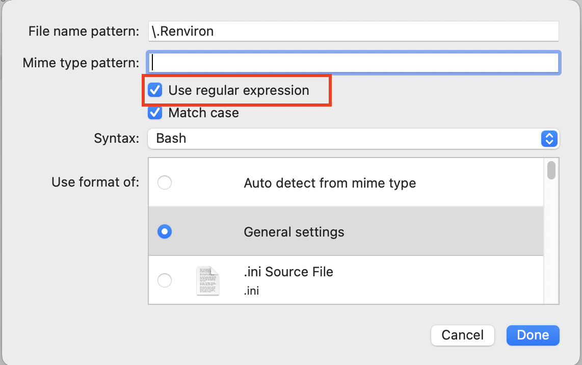 Issues with settings for plain files · Issue #166 · sbarex/SourceCodeSyntaxHighlight · GitHub