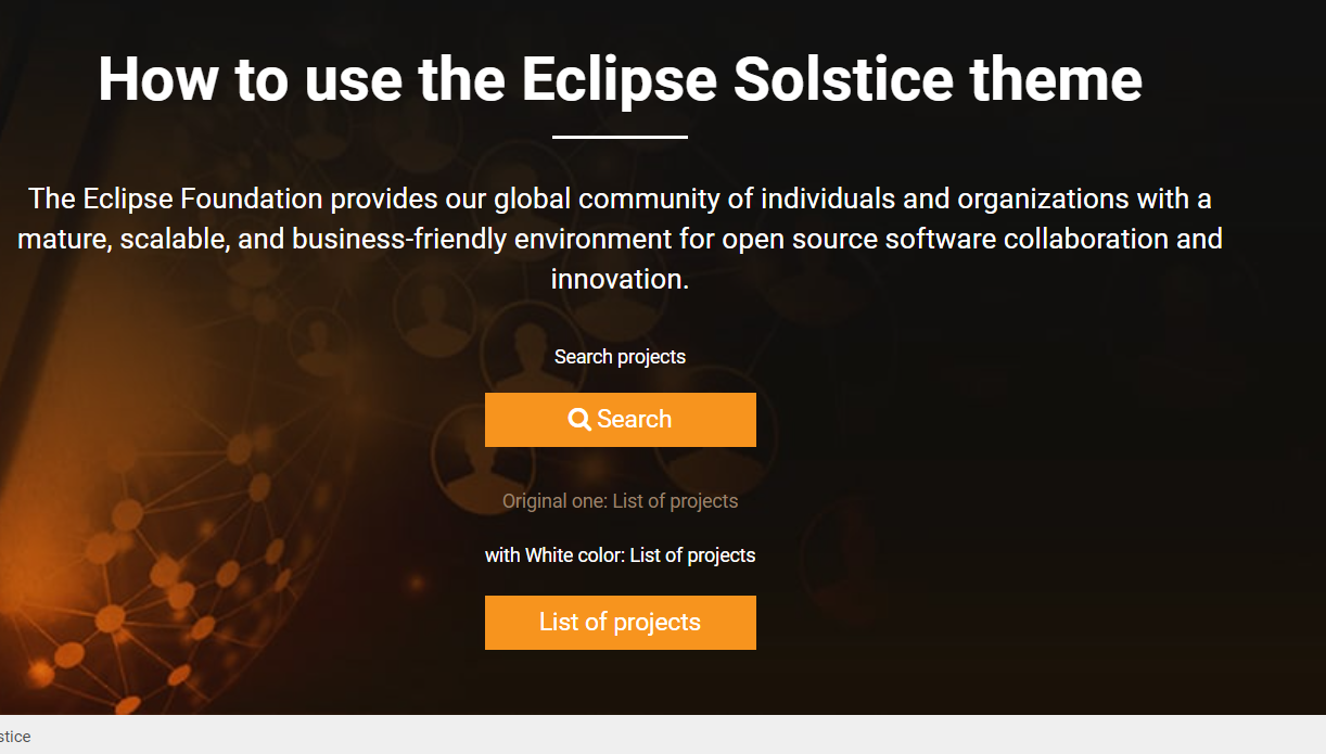 [Accessibility] On project page, the "project list" link is less accessible · Issue #221 ...