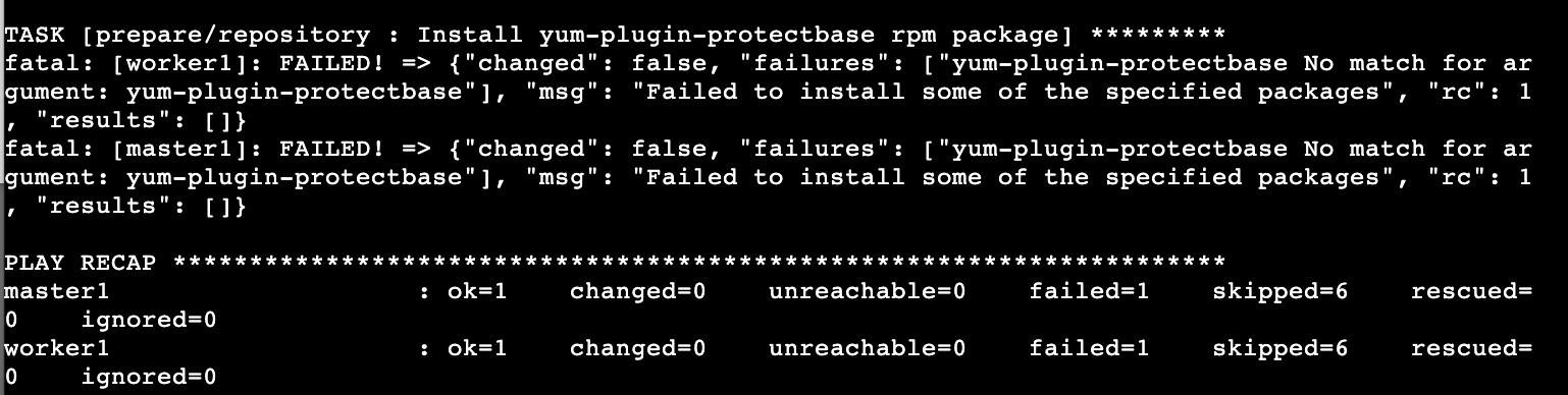 Failed to install some of the specified packages · Issue #485 · KubeOperator/KubeOperator · GitHub