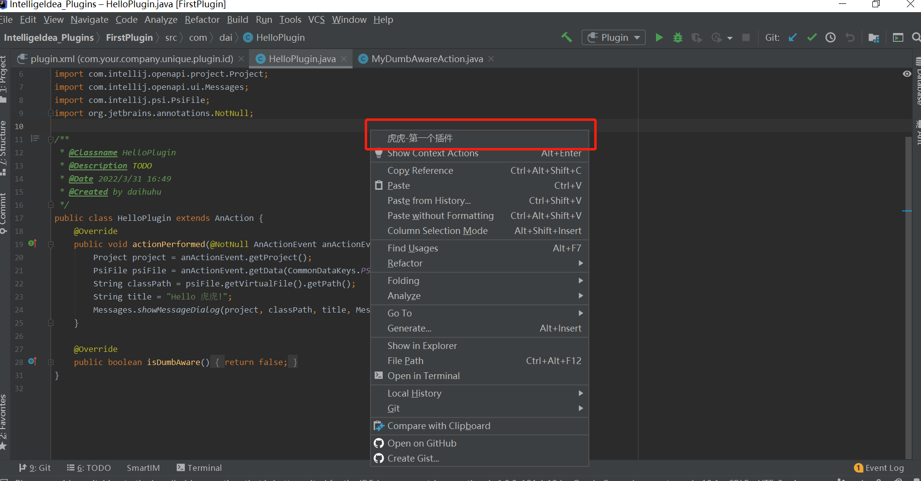 GitHub - DaiOwen/IntelligeIdea_Plugins: 介绍：IDEA 插件开发可以帮助研发人员提升能效，解决一些实际 ...