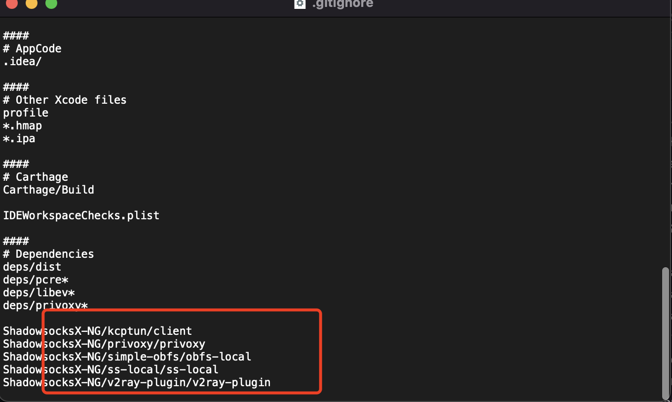 依赖配置 · Issue #1479 · shadowsocks/ShadowsocksX-NG · GitHub