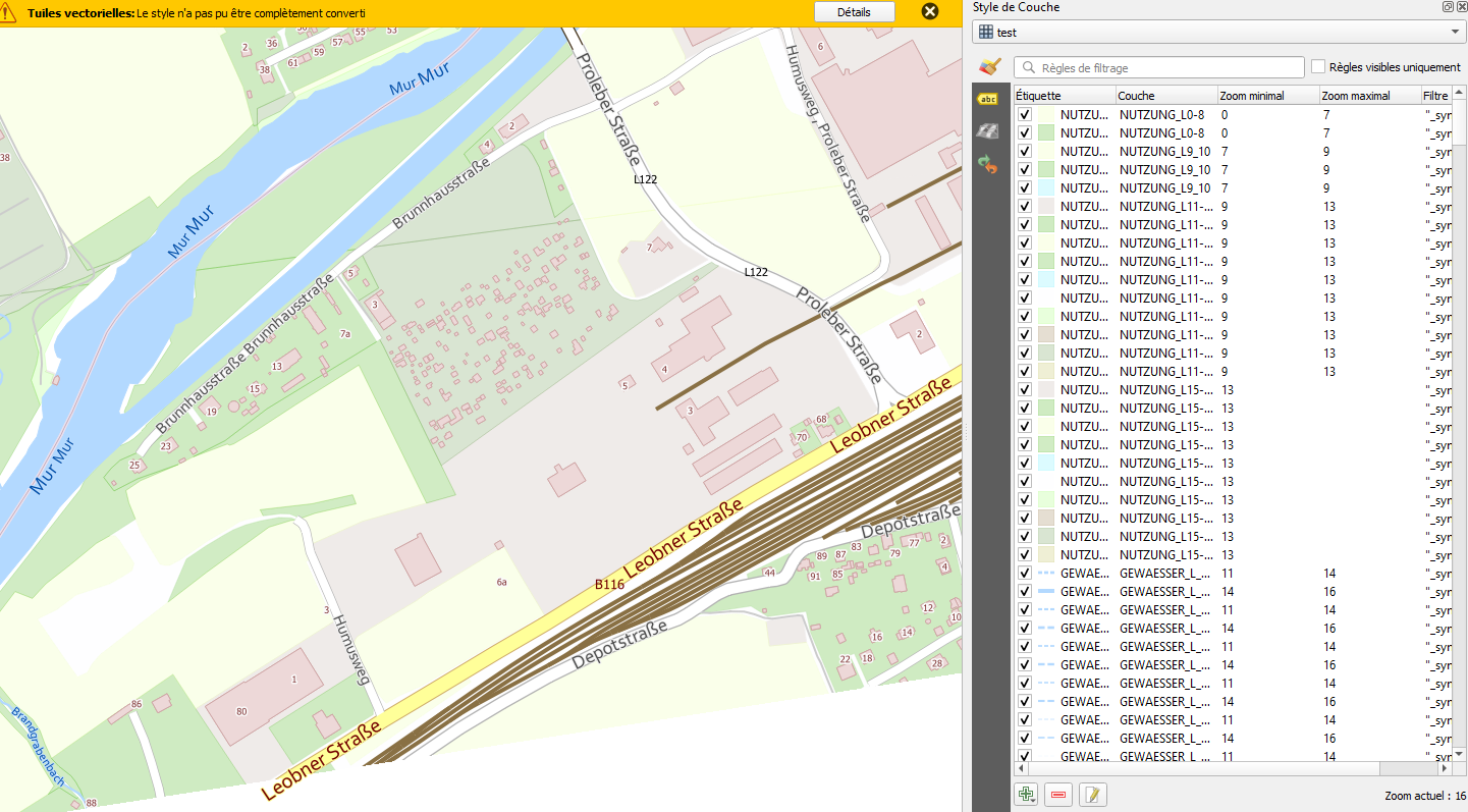 Vector Tiles do not display anything beyond max zoom level instead of displaying last zoom level ...