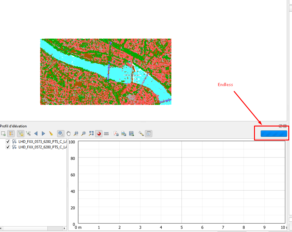 Endless loop if profile is drawn outside layer extent · Issue #54349 · qgis/QGIS · GitHub