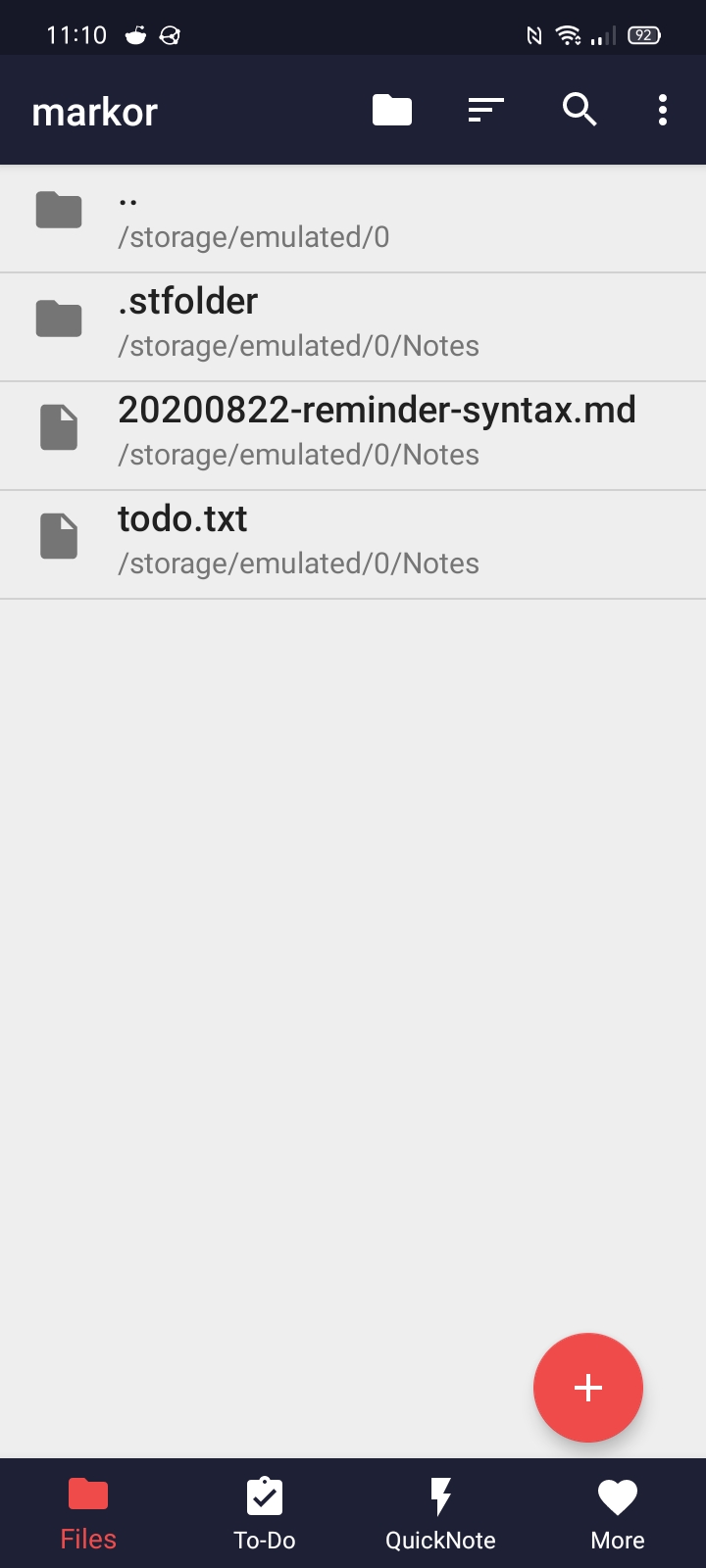 Improve New File Folder Actionbutton Spacing · Issue 1045 · Gsantner Markor · Github
