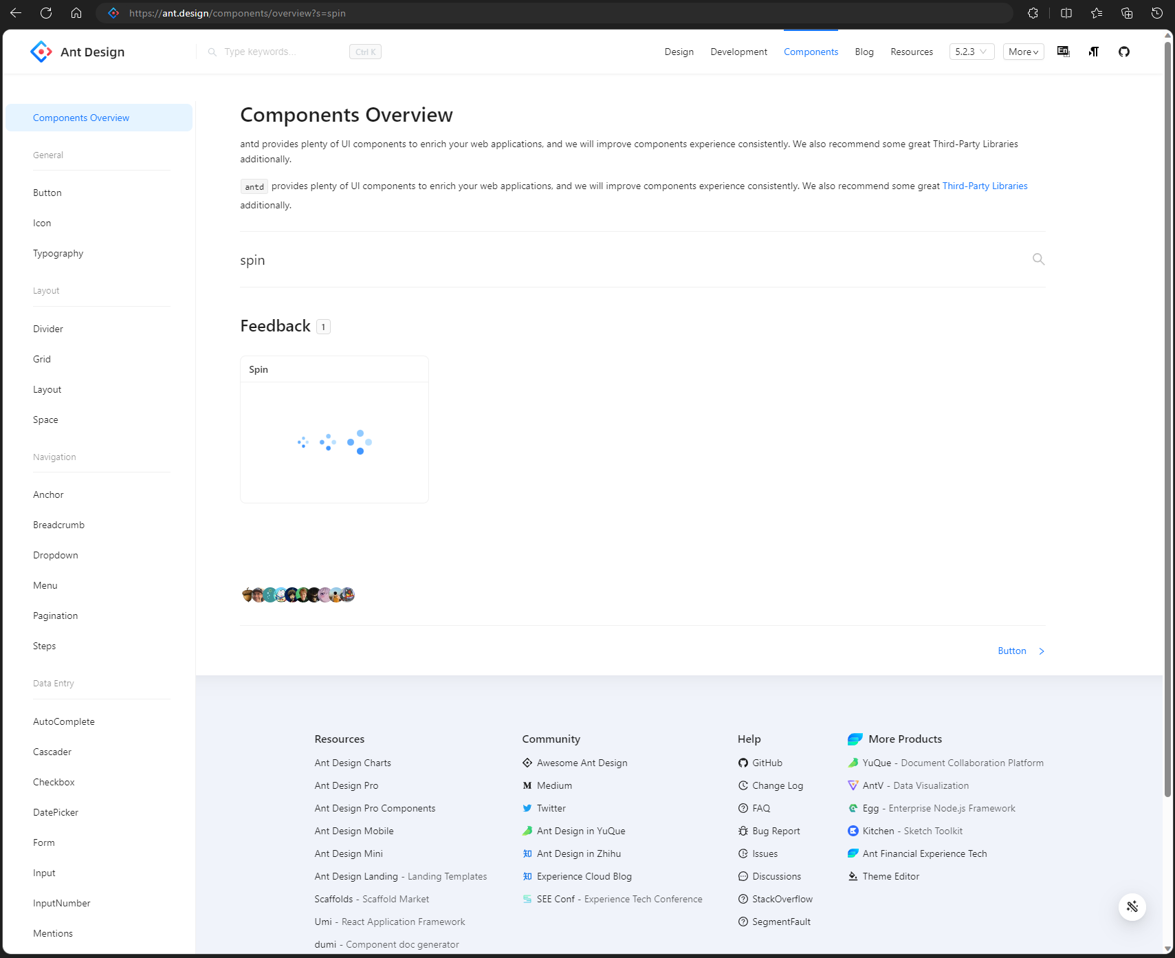 Allow to search the documentation with `URLSearchParams` · ant-design ant-design · Discussion ...