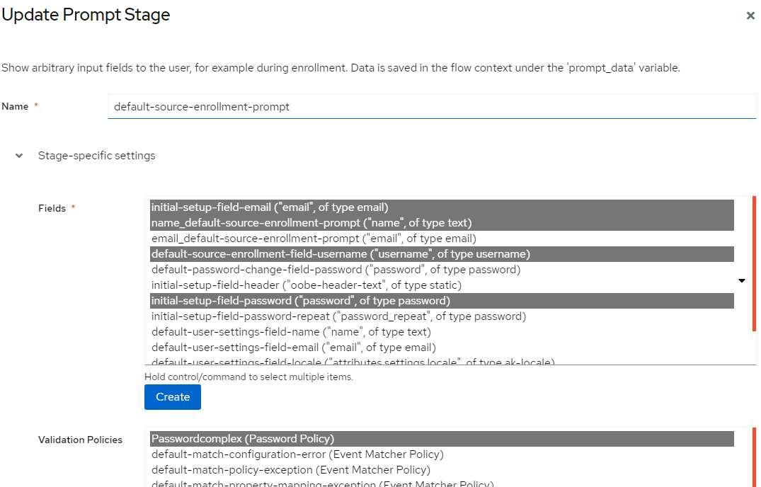 maybe bug: field username type username doesn't check duplicates or not ...