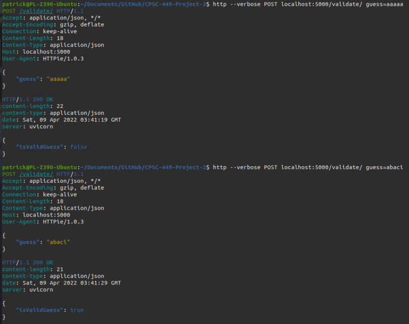 GitHub - tianna-c/CPSC-449-Project-2